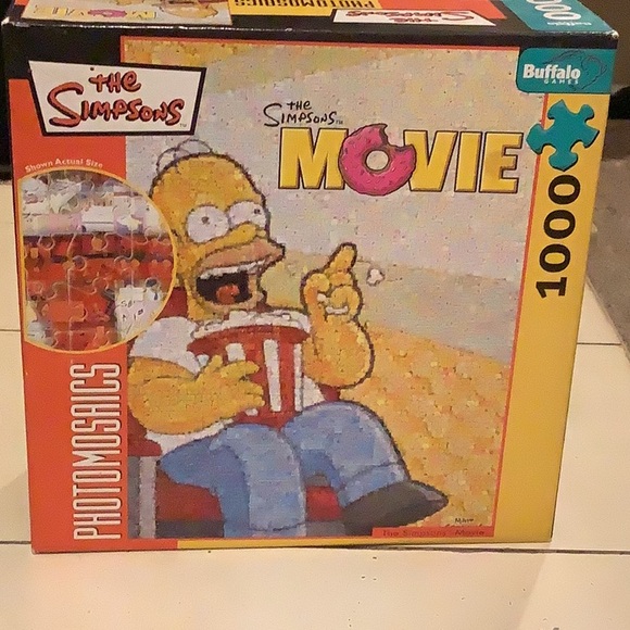 Buffalo David Bitton | Games | Buffalo The Simpsons Movie Puzzle 00 ...